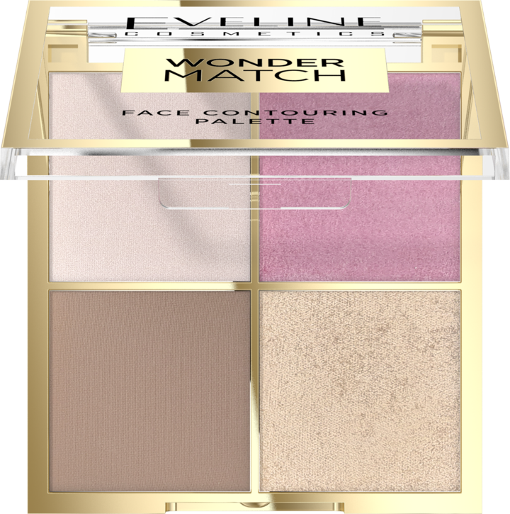 EVELINE COSMETICS, Wonder Match , paleta do konturowania twarzy, nr 01;, 11 g | Drogeria Rossmann.pl