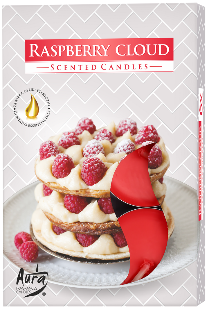 BISPOL, podgrzewacze, zapachowe, Malinowa Chmurka,, 6 szt. | Drogeria ...