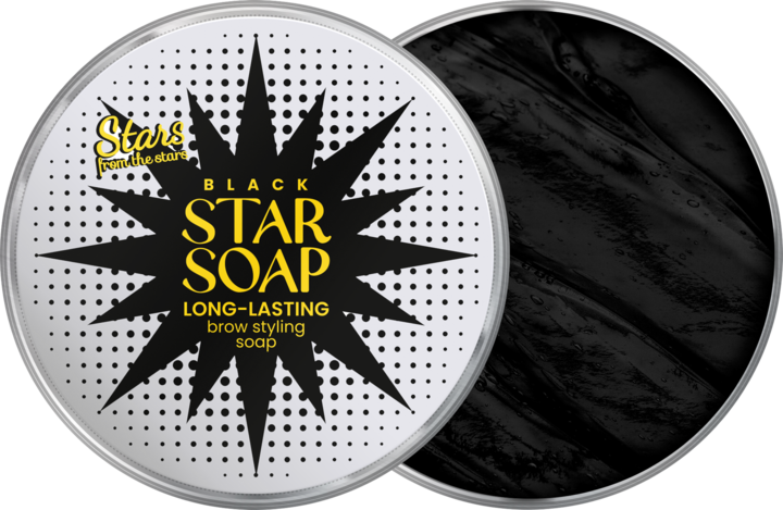 STARS, Star Soap , mydełko do brwi, Czarne, 30 ml | Drogeria Rossmann.pl