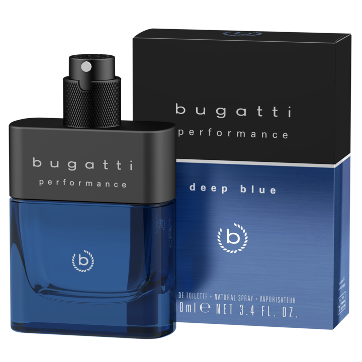 BUGATTI, Performance Deep Blue, woda toaletowa dla mężczyzn, 100 ml ...