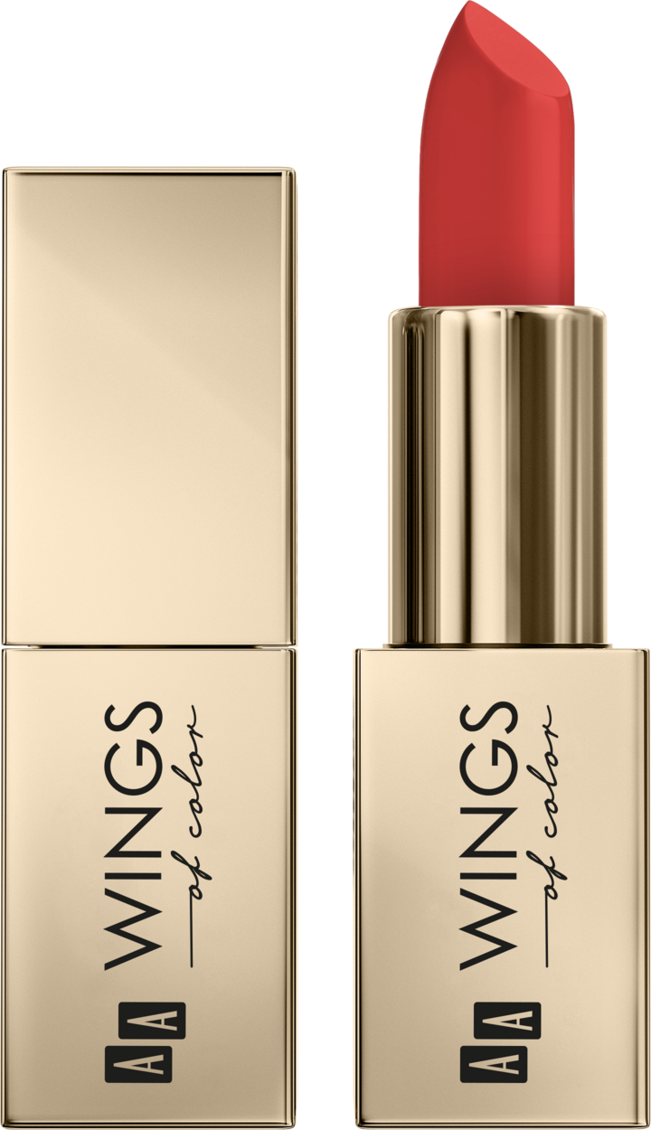 AA WINGS OF COLOR, Creamy Care , pomadka do ust, nr 08 Poppy Red, 3,5 g ...