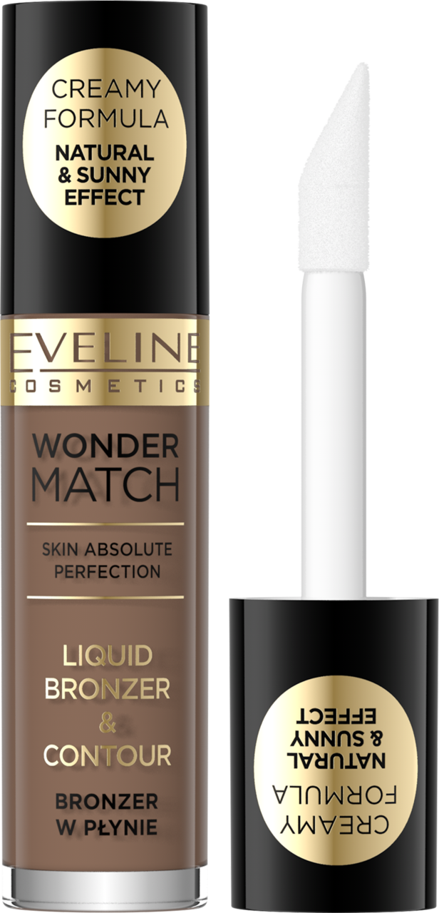EVELINE COSMETICS, Wonder Match , bronzer w płynie, nr 02, 4,5 ml | Drogeria Rossmann.pl