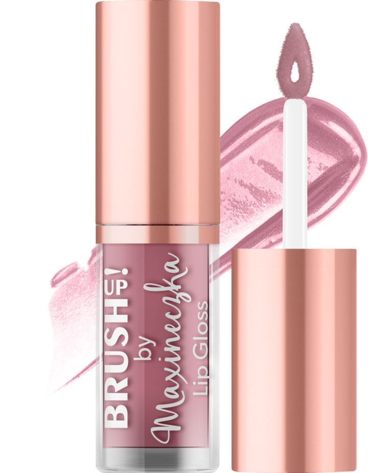 BRUSH UP!, by Maxineczka , błyszczyk do ust, 01 Pink Nude, 3,8 g ...