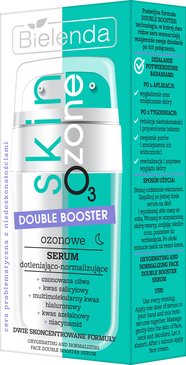 BIELENDA, Skin O3zone Double Booster, serum do twarzy ozonowe ...
