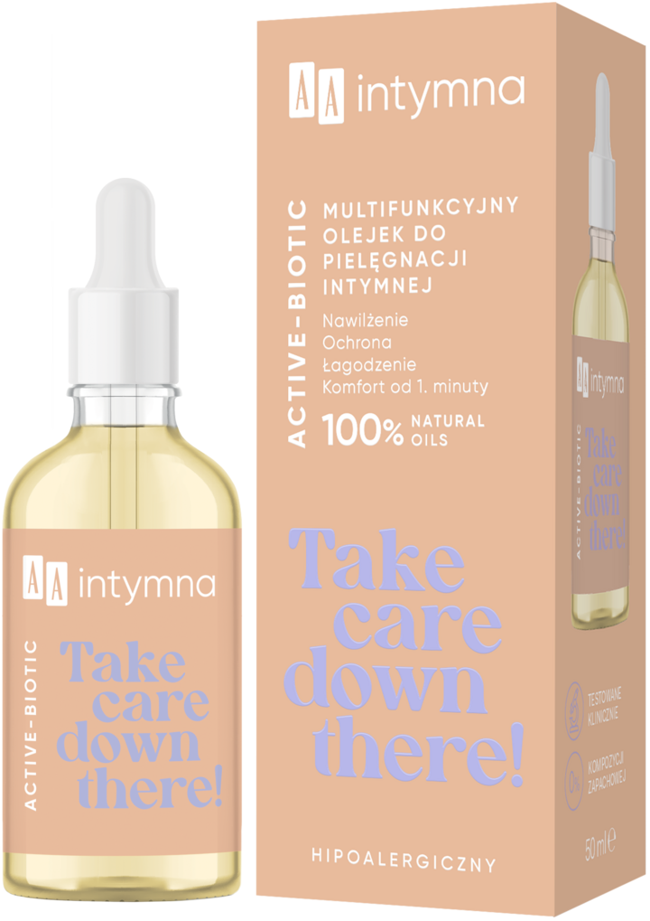 AA, Intymna Take Care Down There!, olejek do pielęgnacji intymnej, multifunkcyjny, 50 ml ...