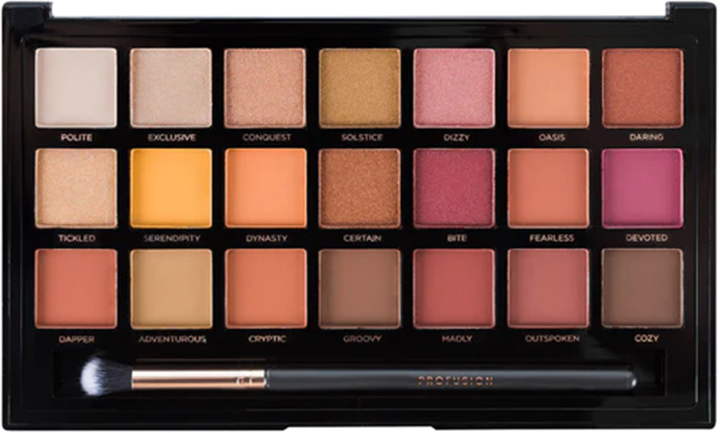 PROFUSION COSMETICS, Siennas , paleta cieni do powiek, 245 g | Drogeria ...