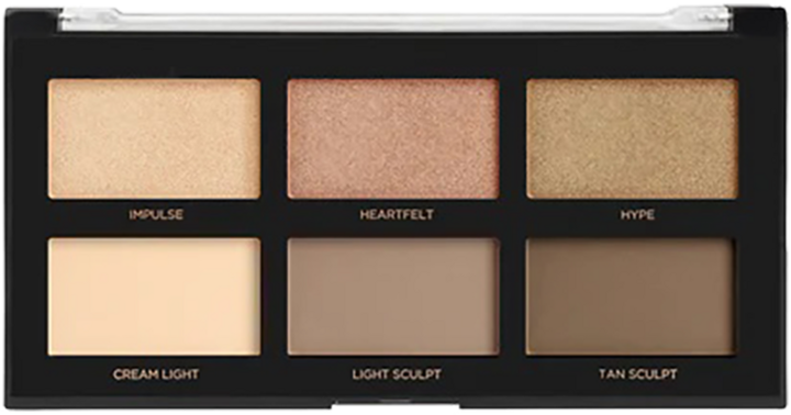 PROFUSION COSMETICS, Highlight & Contour I , paleta róży i ...