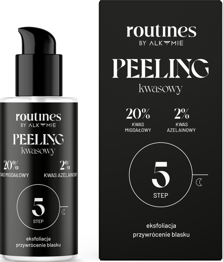 ROUTINES BY ALKMIE, peeling do twarzy kwasowy, 30 ml | Drogeria Rossmann.pl
