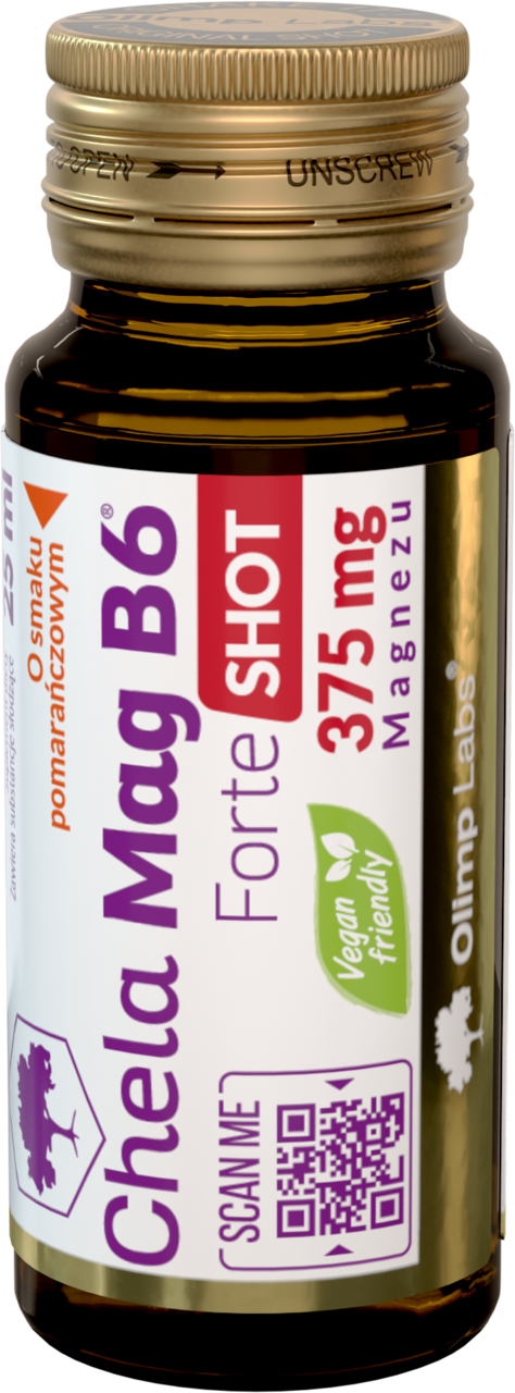 OLIMP LABS, Chela-Mag B6 Forte, shot o smaku Pomarańczowym, suplement ...