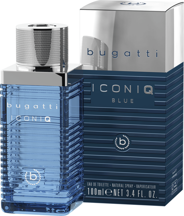 BUGATTI, Iconiq Blue, woda toaletowa dla mężczyzn, 100 ml | Drogeria ...