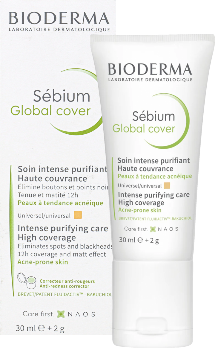 BIODERMA, Sébium Global Cover, korektor przeciw zaczerwienieniom i ...