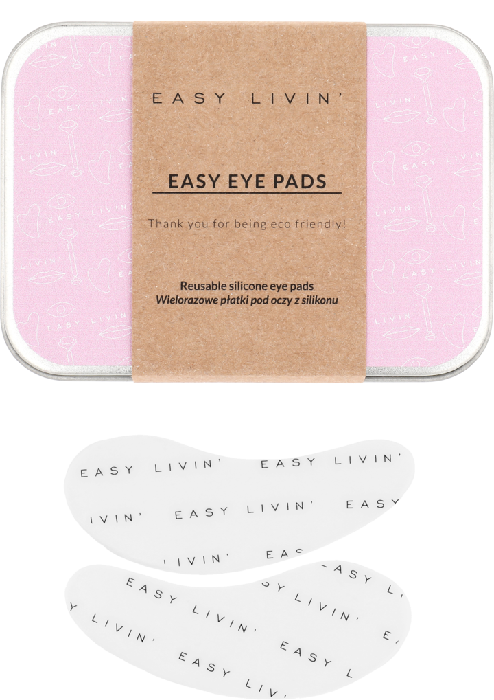 EASY LIVIN', Easy Eye Pads , płatki pod oczy wielorazowe, silikonowe, 1 szt. | Drogeria Rossmann.pl