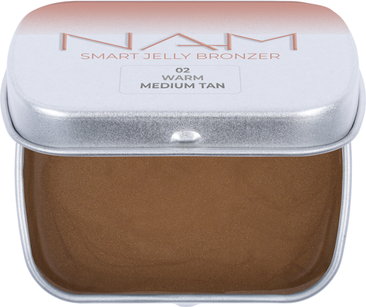 NAM, Smart Jelly , bronzer do twarzy, w formule galaretki, nr 02 Warm ...