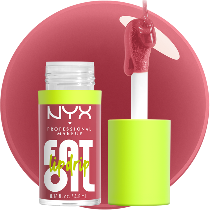 NYX PROFESSIONAL MAKEUP, Fat Oil , błyszczyk do ust, nr 09 Chillin ...