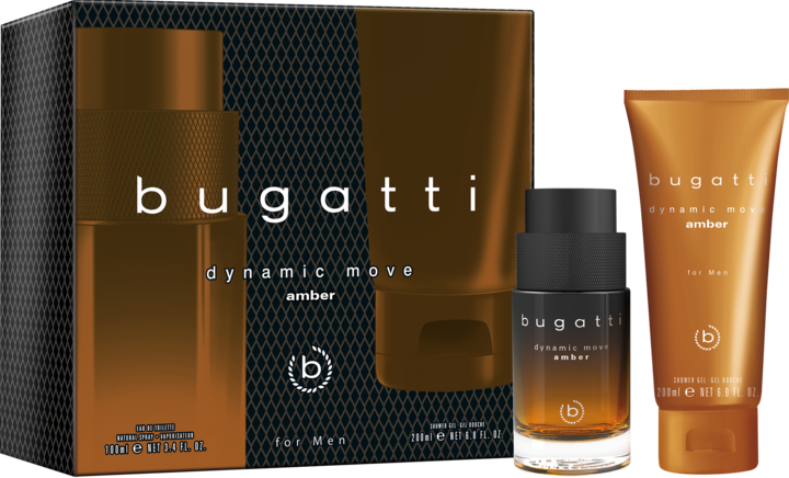 BUGATTI, , zestaw dla mężczyzn, woda toaletowa 100ml + żel pod prysznic ...