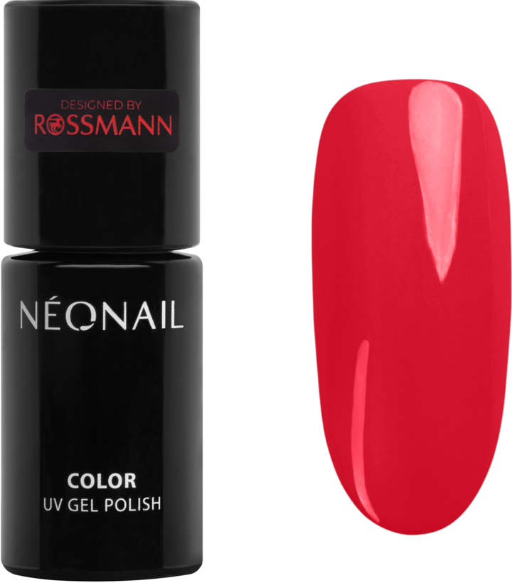 NEONAIL, , lakier hybrydowy, Rossmann Red, 7,2 ml | Drogeria Rossmann.pl