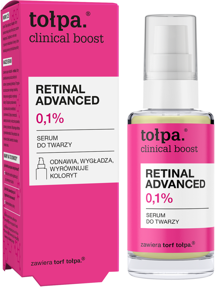 TOŁPA, Clinical Boost , serum do twarzy, odnawiające, wygładzające ...