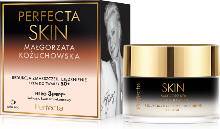 PERFECTA, Skin by Małgorzata Kożuchowska, krem do twarzy, 50+, redukcja ...