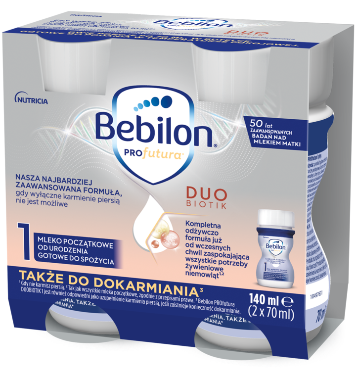BEBILON, Profutura DuoBiotik, mleko początkowe, w płynie, od urodzenia ...