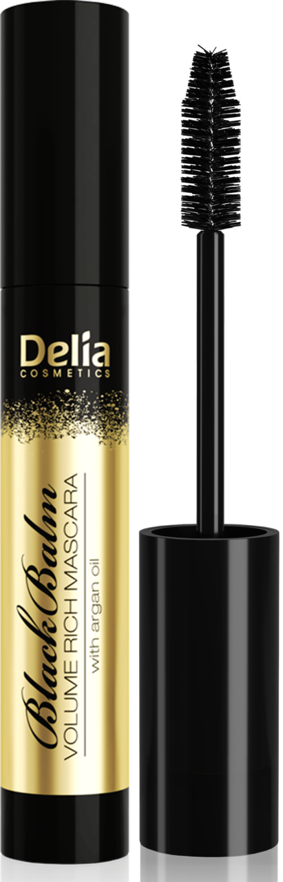DELIA COSMETICS, Black Balm Volume Rich, tusz do rzęs, wydłużająco ...
