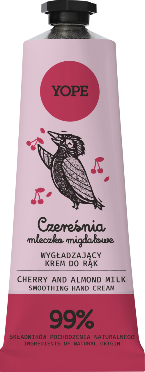 YOPE, krem do rąk, Czereśnia i Mleczko Migdałowe, 50 ml | Drogeria ...