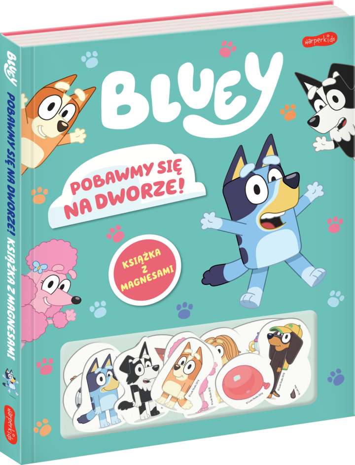 HARPERCOLLINS HARPERKIDS, Bluey , Pobawmy się na dworze, książka z ...