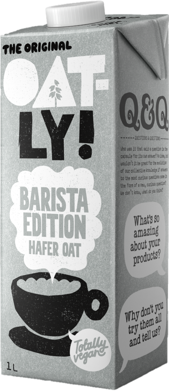 OATLY, napój owsiany dla baristów, z dodatkiem witamin i minerałów, 1 l ...