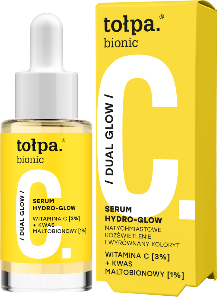 TOŁPA, Bionic Dual Glow, serum do twarzy, rozświetlające, na dzień i na ...