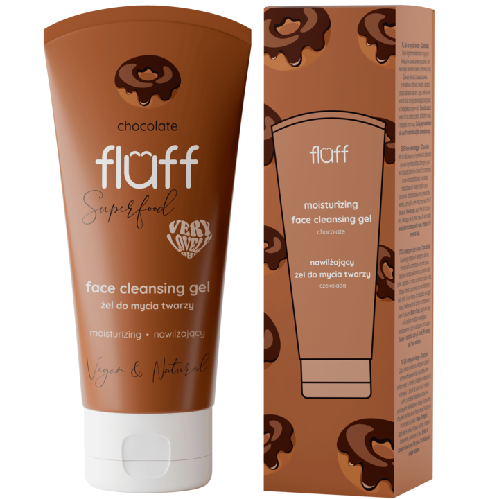 FLUFF, żel do mycia twarzy, nawilżający, Czekolada, 75 ml | Drogeria ...