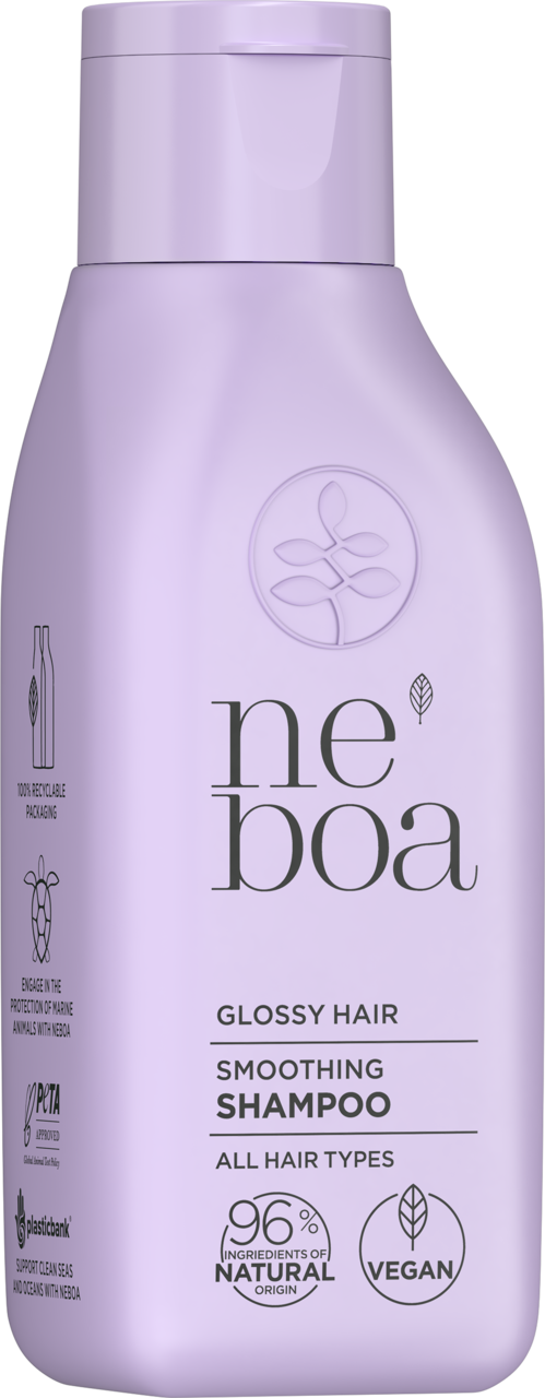NEBOA, Glossy Hair , szampon do włosów każdego rodzaju, wygładzający ...