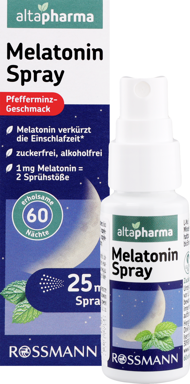 ALTAPHARMA, spray z melatoniną, suplement diety, 25 ml | Drogeria ...