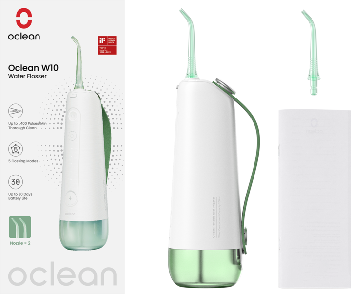 OCLEAN, W10 , irygator do zębów, Zielony, 1 szt. | Drogeria Rossmann.pl