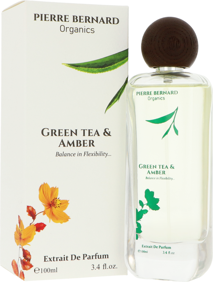 PIERRE BERNARD ORGANICS, Green Tea & Amber , ekstrakt perfum unisex ...