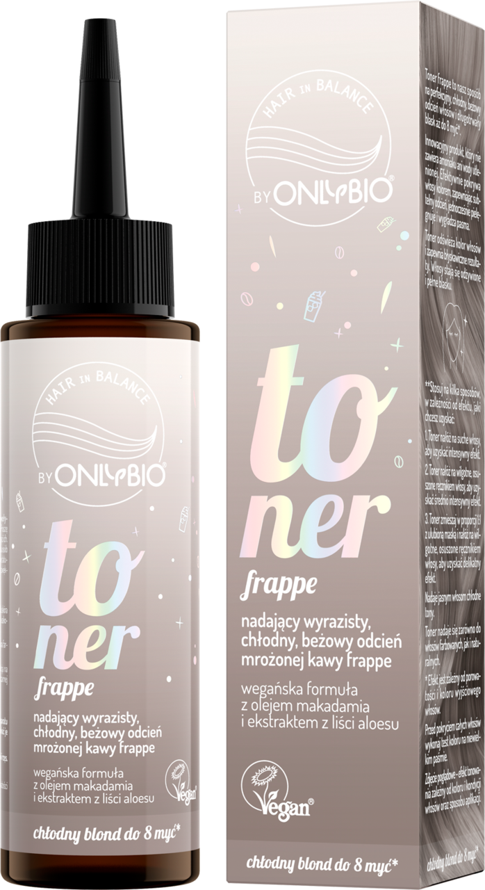 ONLYBIO HAIR IN BALANCE, toner do włosów, Frappe, 100 ml | Drogeria ...