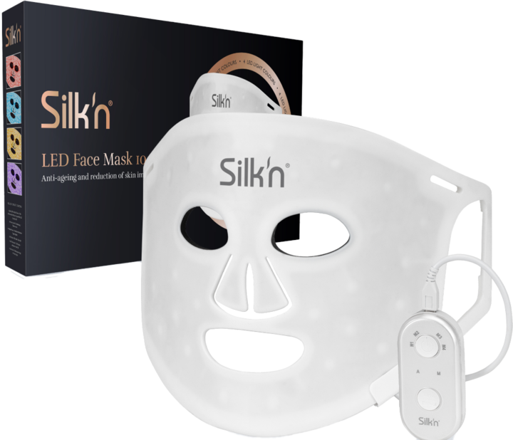 SILK'N, Facial LED 100 , maska LED na twarz, Biała, 1 szt. | Drogeria ...