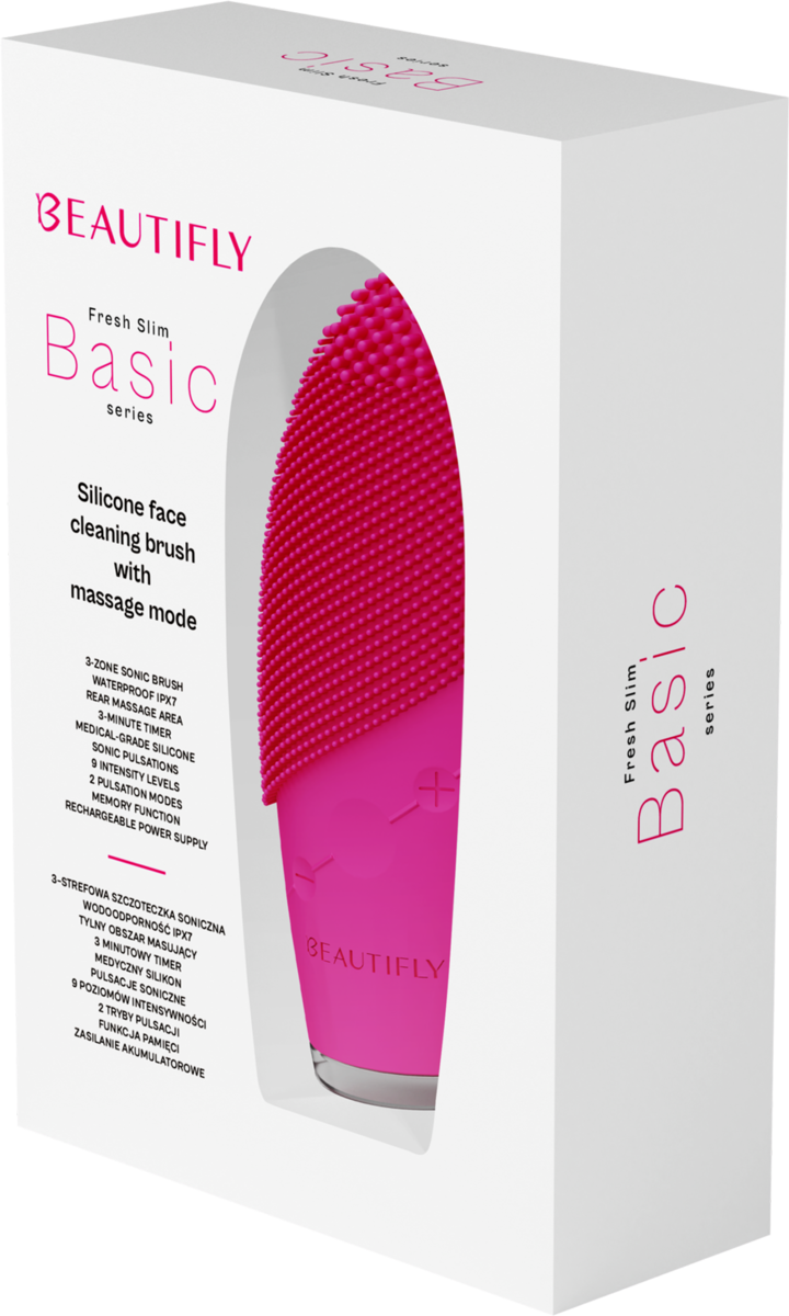 BEAUTIFLY, B-Fresh Slim Basic , szczoteczka soniczna do twarzy, 1 szt ...