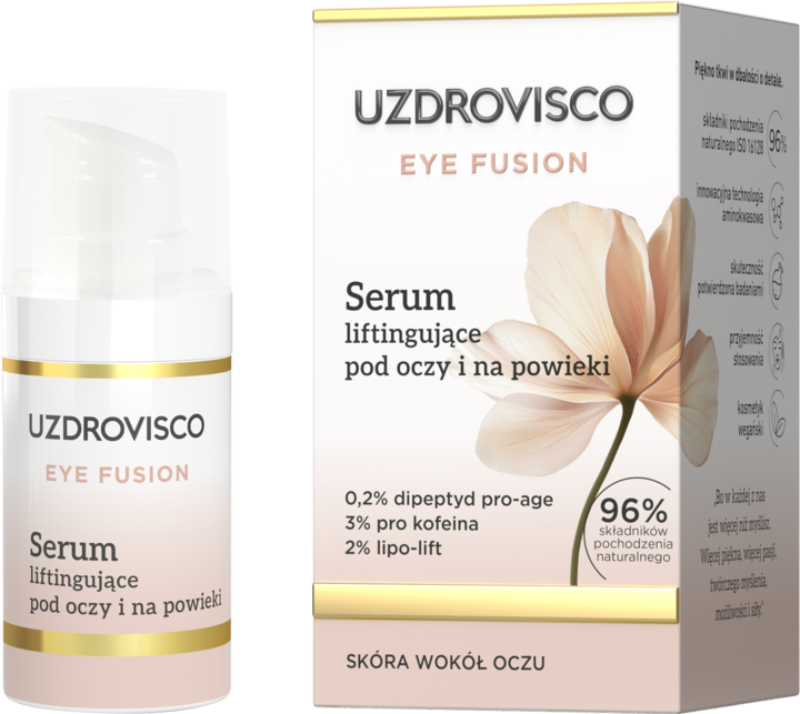 UZDROVISCO, Eye Fusion , serum pod oczy i na powieki, liftingujące, 15 ...