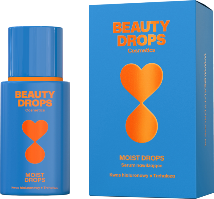 BEAUTY DROPS COSMETICS, Moist Drops , serum do twarzy z kwasem ...