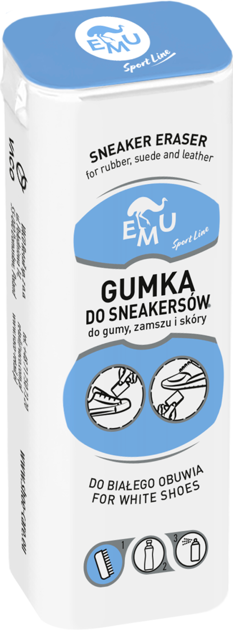 EMU, , gumka do sneakersów, gumy, zamszu i skóry, 1 szt. | Drogeria ...