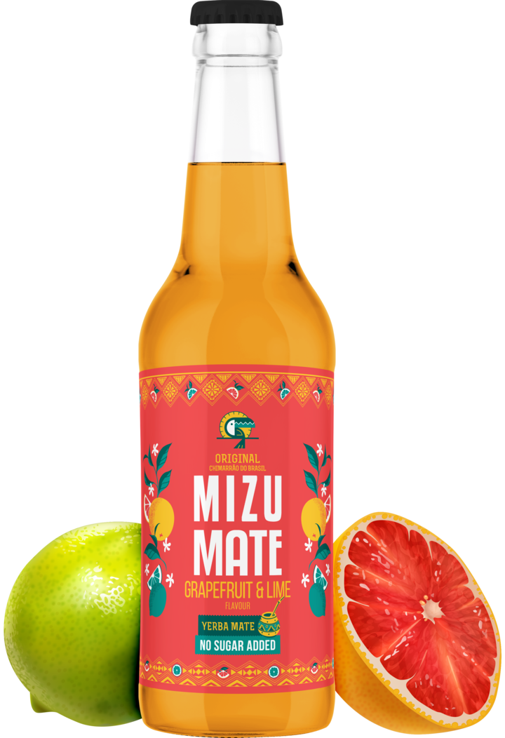 MIZU, Mate , napój gazowany, bez cukru, Grapefruit & Lime, 330 ml ...