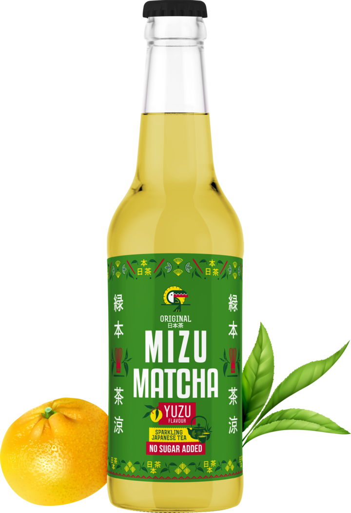 MIZU, Matcha , napój gazowany, bez cukru, Yuzu, 330 ml | Drogeria ...