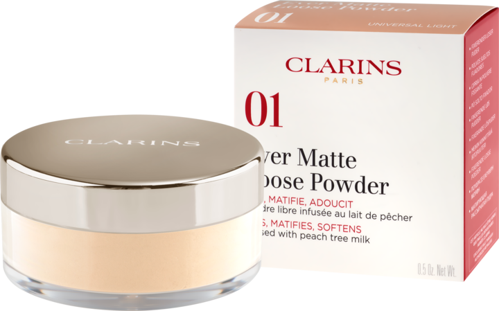 CLARINS, Ever Matte , puder do twarzy, sypki, matujący, 01 Universal ...