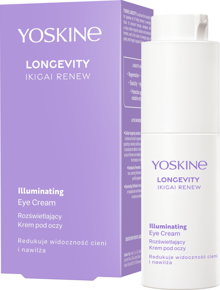 YOSKINE, Longevity , krem pod oczy, rozświetlajacy, 30 ml | Drogeria ...