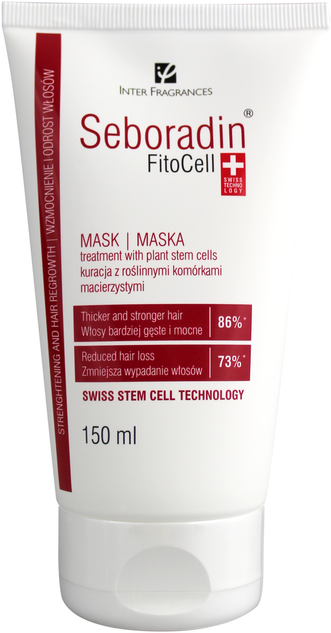 SEBORADIN, FitoCell , maska kuracja stymulująca odrost włosów, 150 ml ...