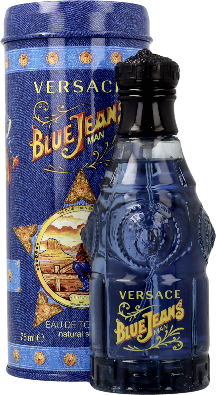 VERSACE, Blue Jeans Man , woda toaletowa dla mężczyzn, 75 ml | Drogeria ...