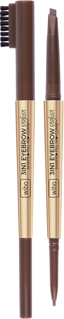 WIBO, 3in1 Eyebrow Stylist , kredka do brwi, nr 1, 0,4 g | Drogeria ...