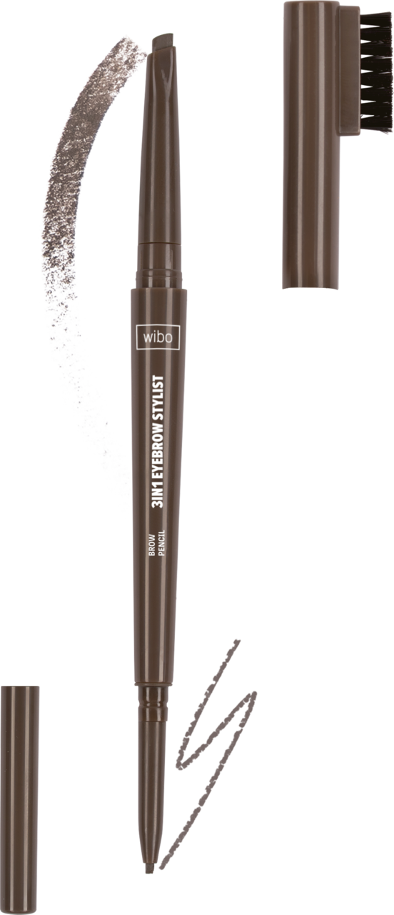 WIBO, 3in1 Eyebrow Stylist , kredka do brwi, nr 1;, 0,4 g | Drogeria ...