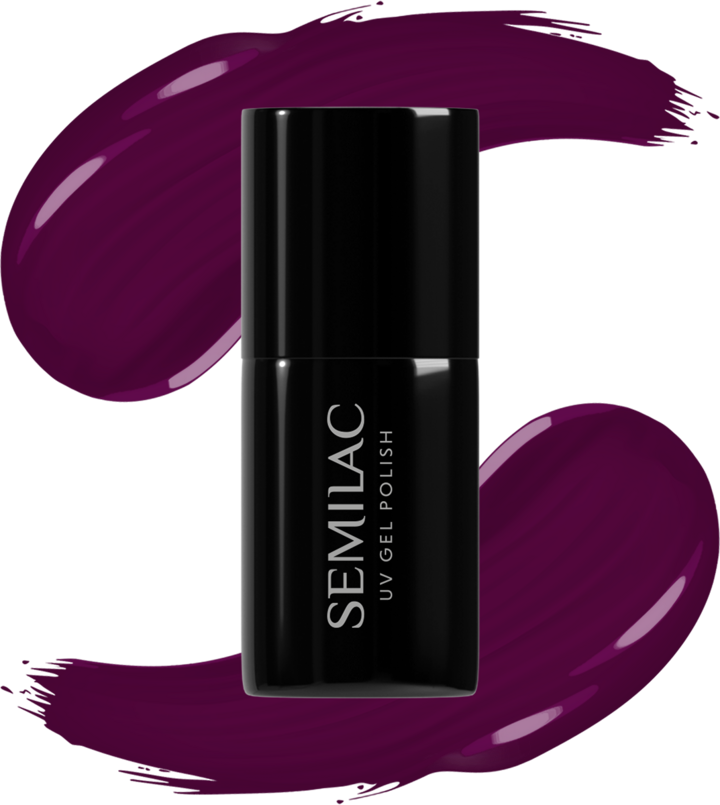 SEMILAC, lakier hybrydowy, nr 071 Deep Red, 7 ml | Drogeria Rossmann.pl
