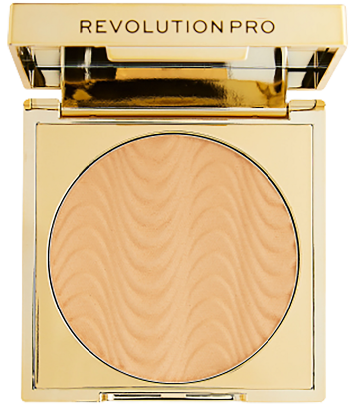 REVOLUTION PRO, , puder do twarzy, prasowany, Warm Maple, 5 g ...