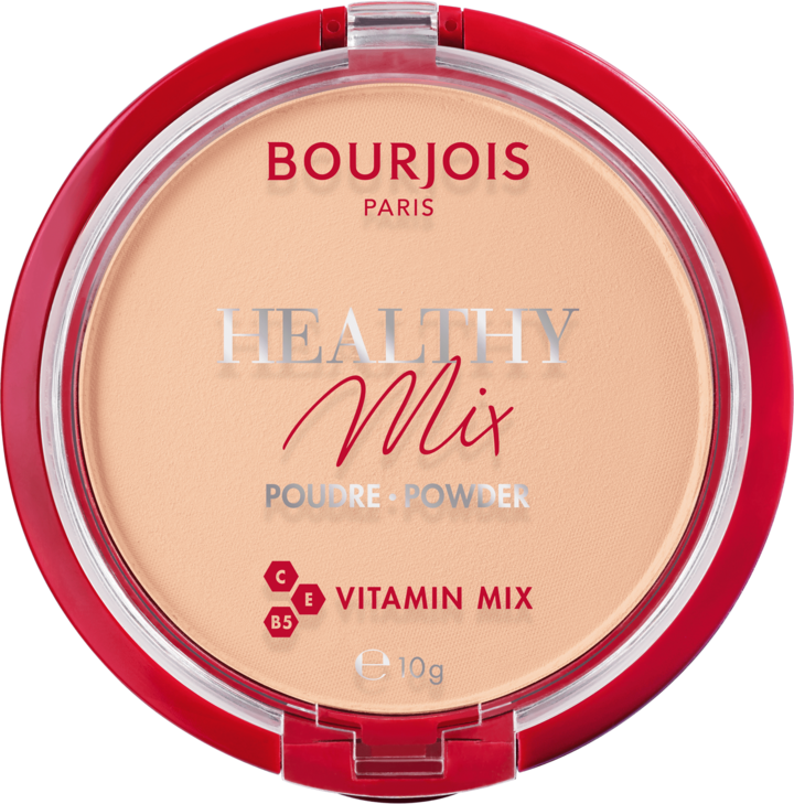 BOURJOIS, Vitamin Mix Healthy Mix, puder do twarzy, prasowany, matujący ...
